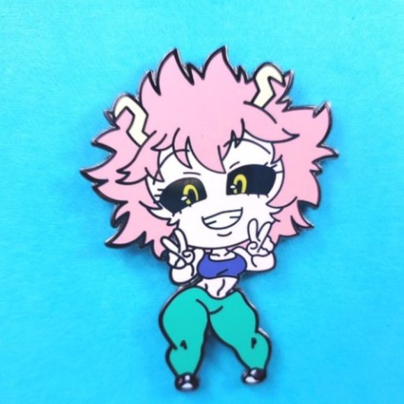 Accessories | Mina Ashido Anime Enamel Pin My Hero Academia | Poshmark